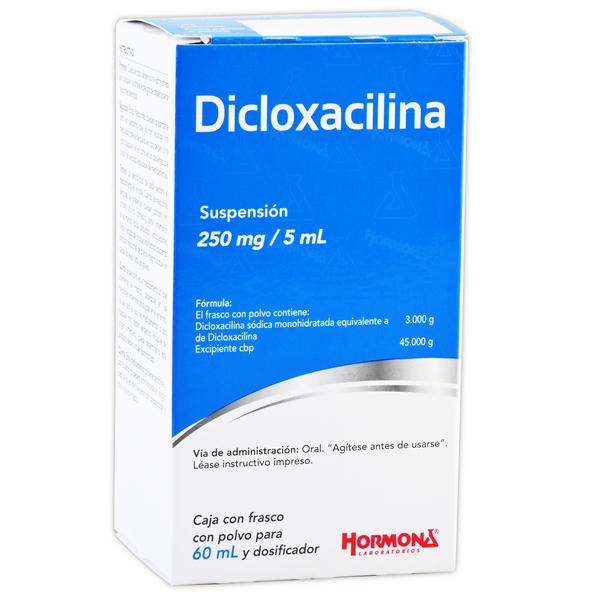 Medically - Dicloxacilina suspension 250 mg. c/60 ml - Farmacia a domicilio