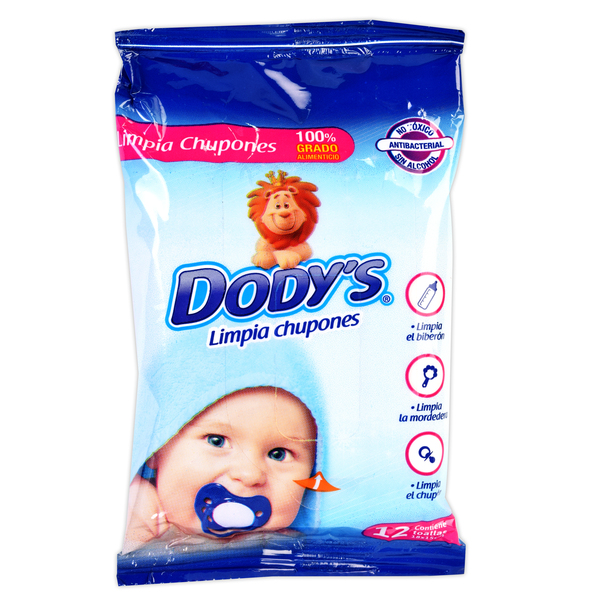 Dilopsan - Dodys limpia chupones c/12 pzas.