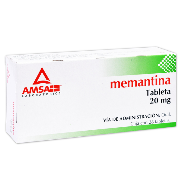 Medically - Memantina c/28 tabs. 20 mg. - Farmacia a domicilio