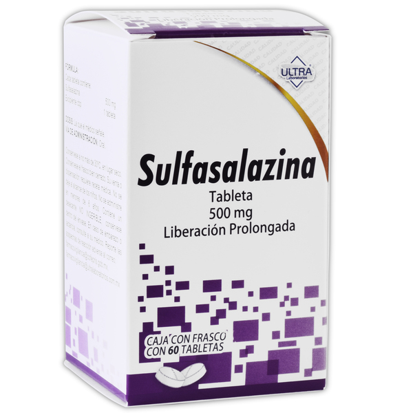 Medically - Sulfasalazina c/60 tabs. l.p. 500 mg. - Farmacia a domicilio