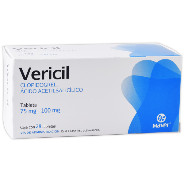 Dilopsan - Vericil c/28 tabs. 75/100 mg.