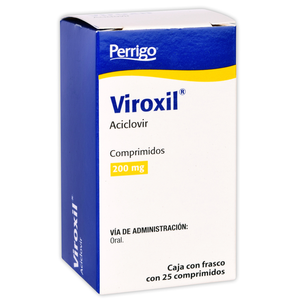 Medically - Viroxil comprimidos 200 mg c/25 - Farmacia a domicilio