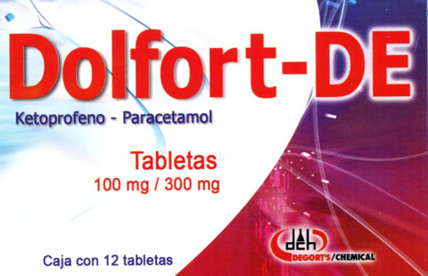 KETOPROFENO/ PARACETAMOL 100/300MG CAJA CON 12 TABLETAS, 51% OFF