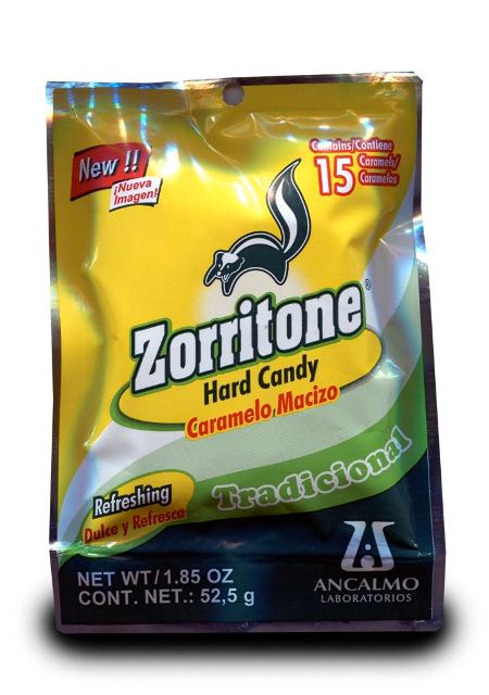 Dilopsan - Zorritone c/15 caramelos 5 gr.