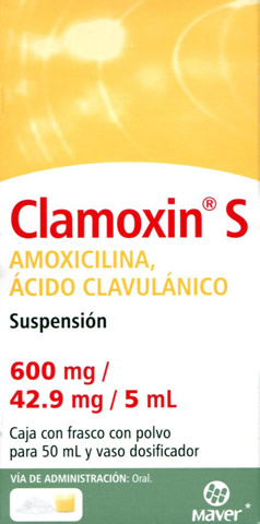 Medically - Clamoxin-s susp. 600mg/42.9mg 50 ml. - Farmacia a domicilio