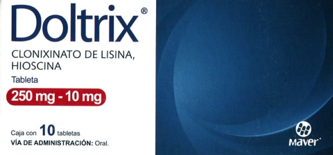 Dilopsan - Doltrix c/10 tabs. 250mg/10mg