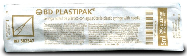 Medically - Jga. bd 5ml. 20x32 amarilla plastipak - Farmacia a domicilio